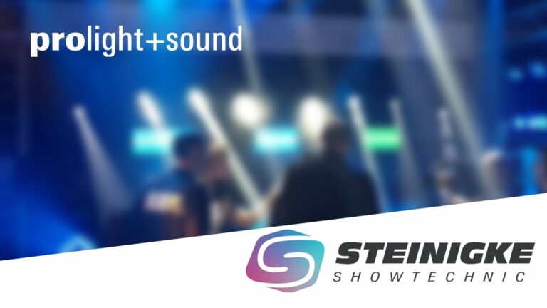 Steinigke Showtechnic stellt auf der Prolight+Sound aus – stage223