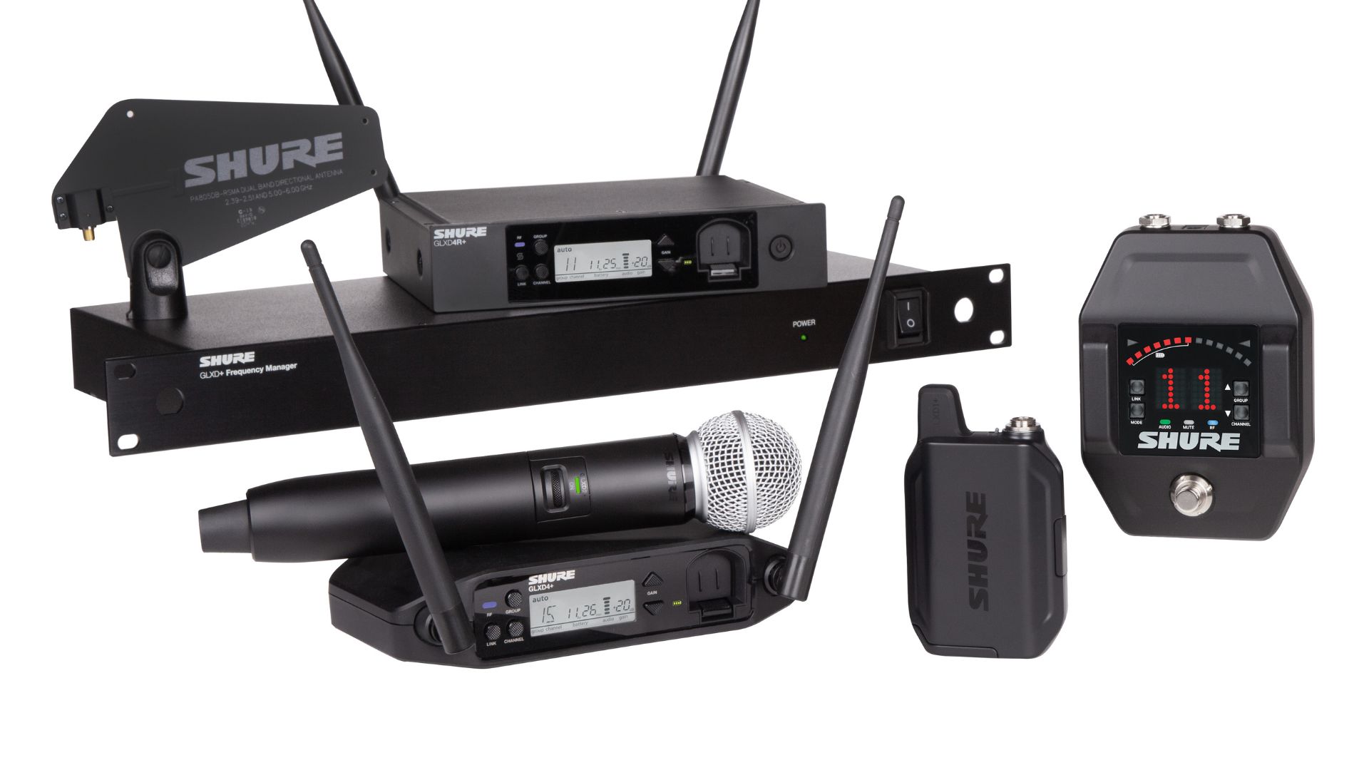 Shure kündigt das neue GLX-D+ Dual Band Wireless System an – stage223