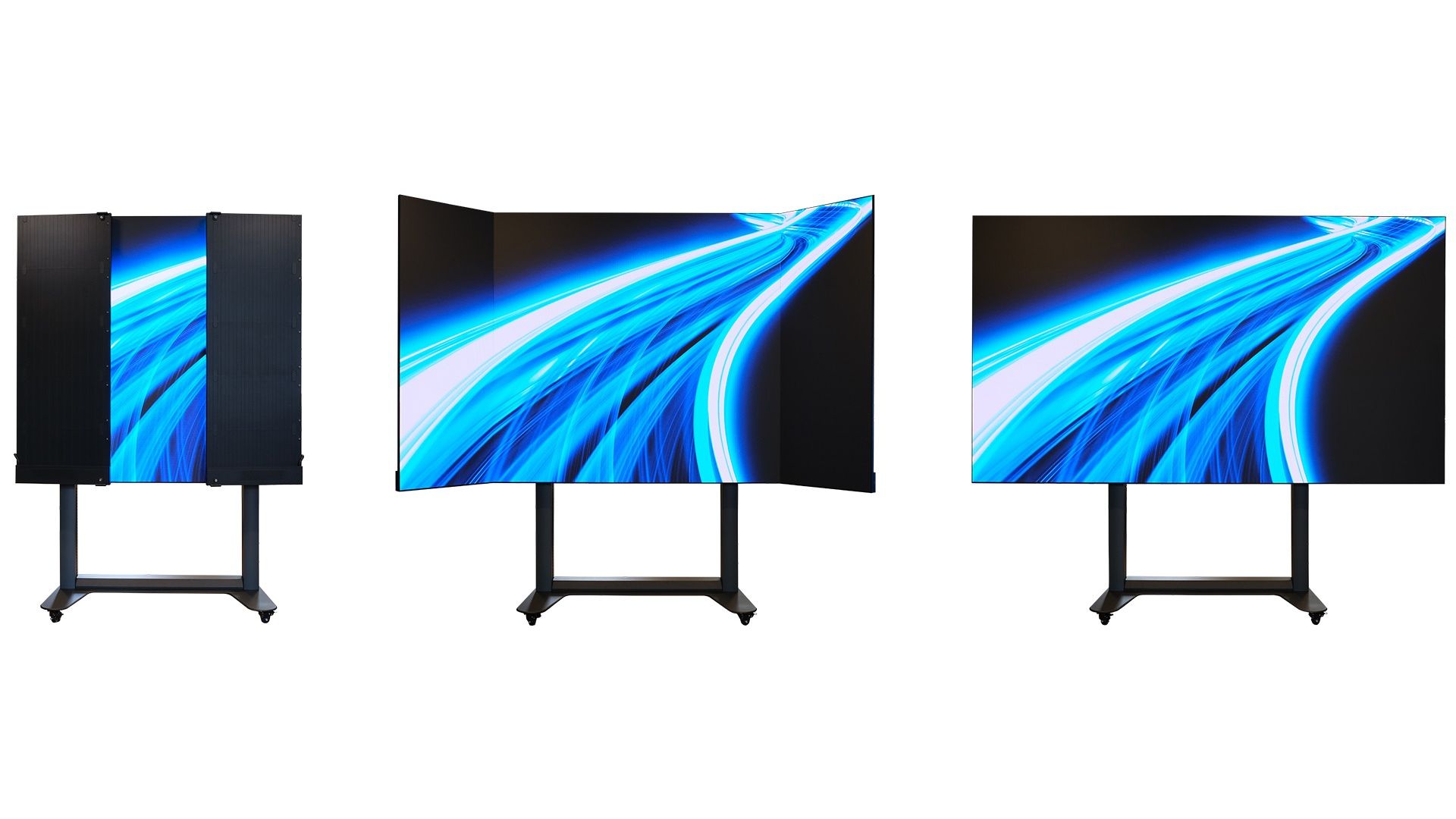 Innovatives, klappbares 135-Zoll LED-Display mit Lifter und smarter ...